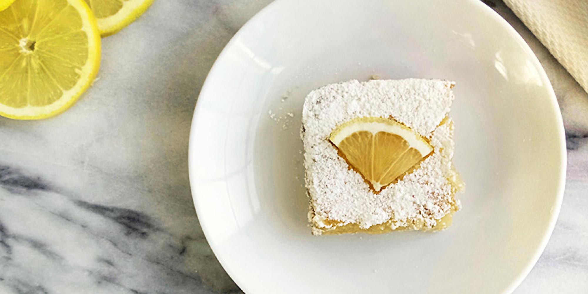 Creamy Lemon Bars Recipe | No Calorie Sweetener & Sugar Substitute ...