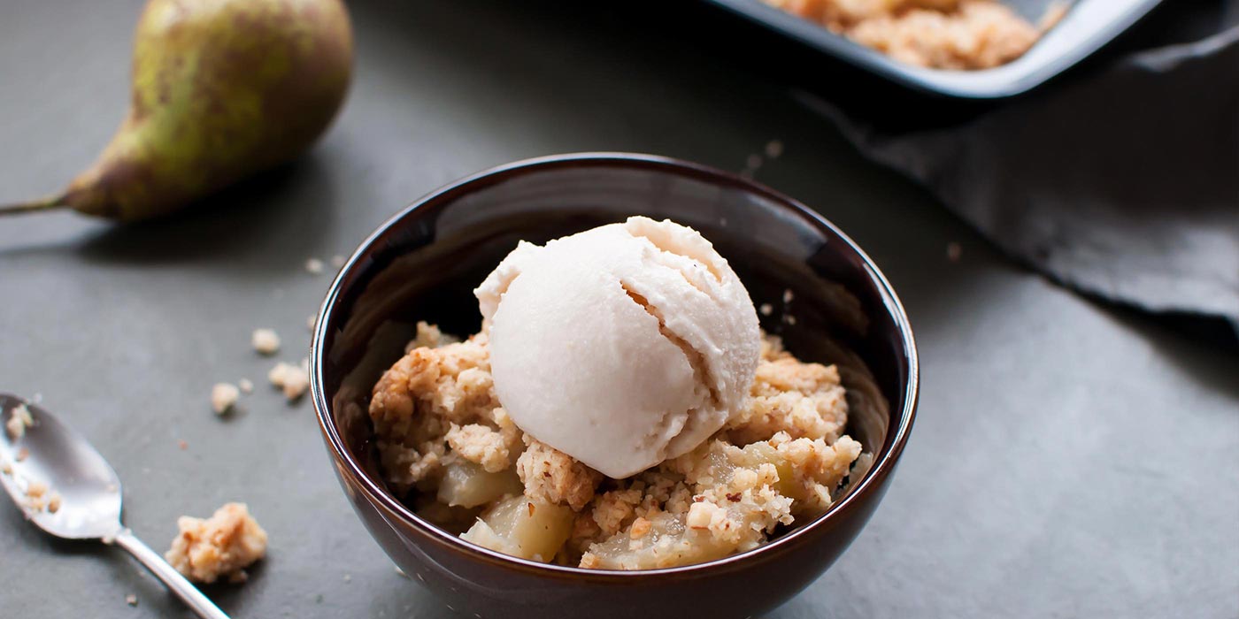 Easy Pear Crisp Recipe | Zero Calorie Sweetener & Sugar Substitute ...