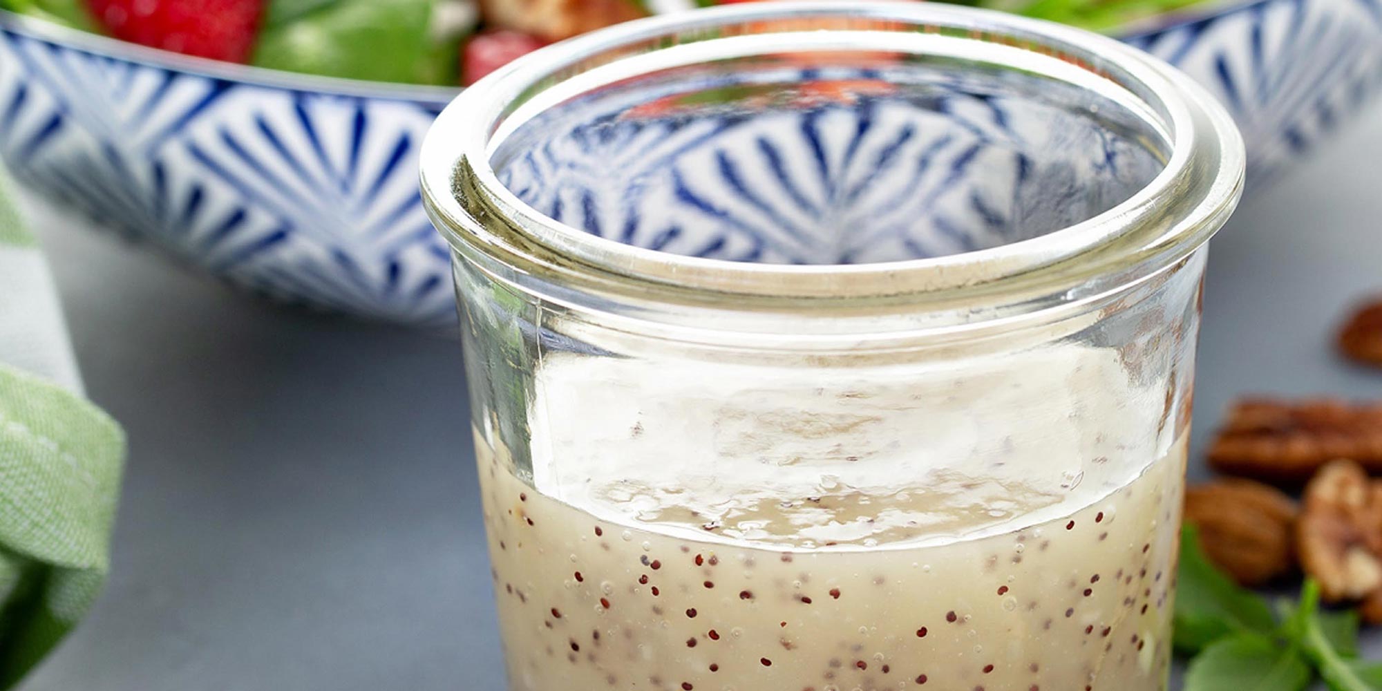 Lemon Poppyseed Dressing Recipe | Zero Calorie Sweetener & Sugar ...