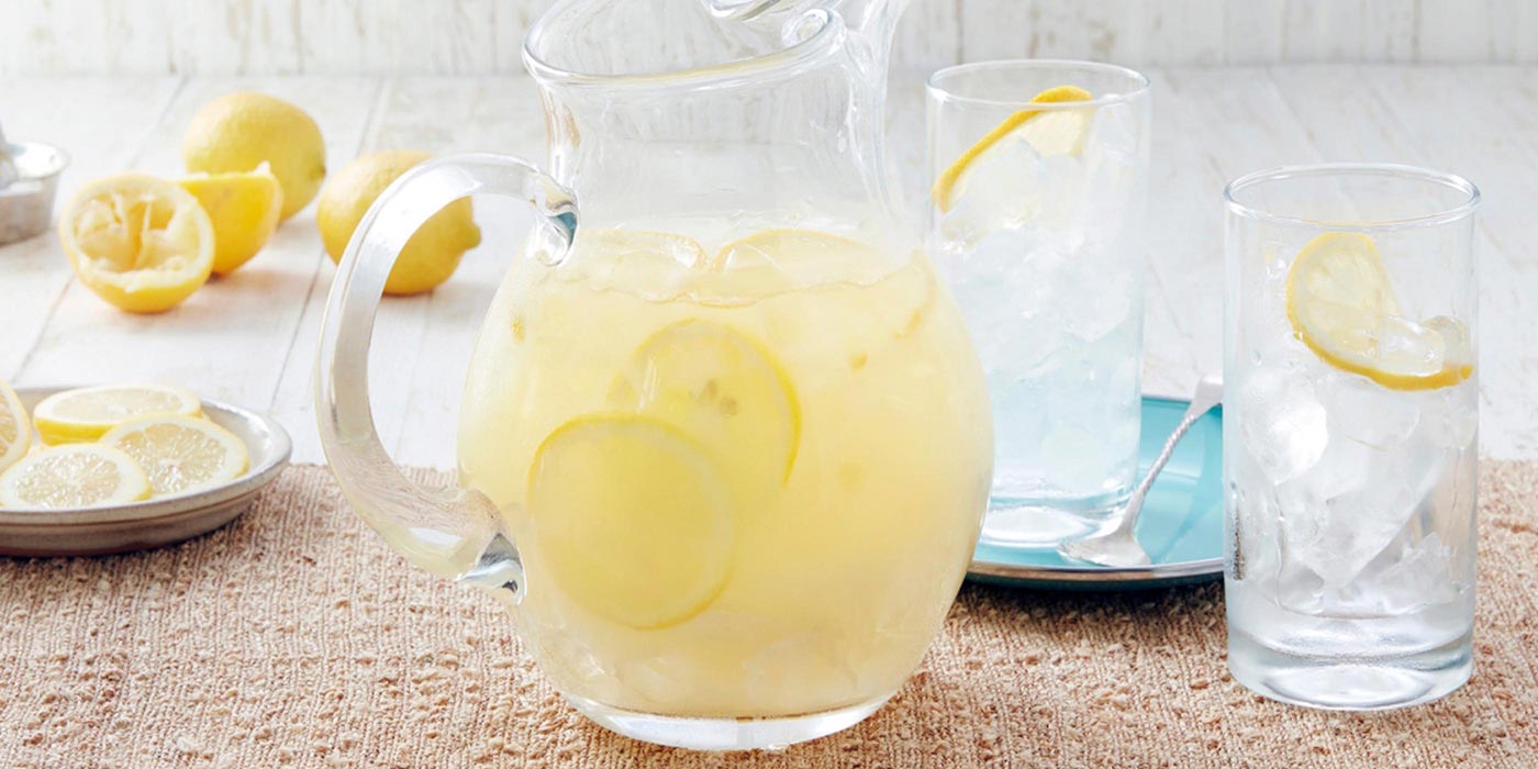 Limonada junto al lanzador! Receta | Endulzante sin calorías y ...