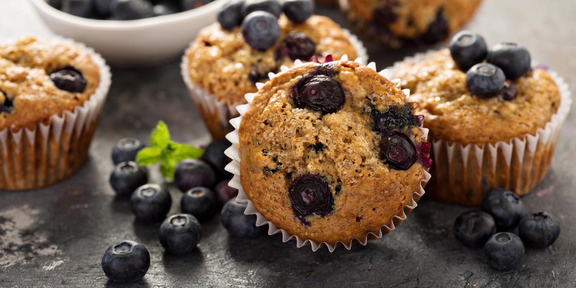 Mixed Berry Muffins Recipe | No Calorie Sweetener & Sugar Substitute ...