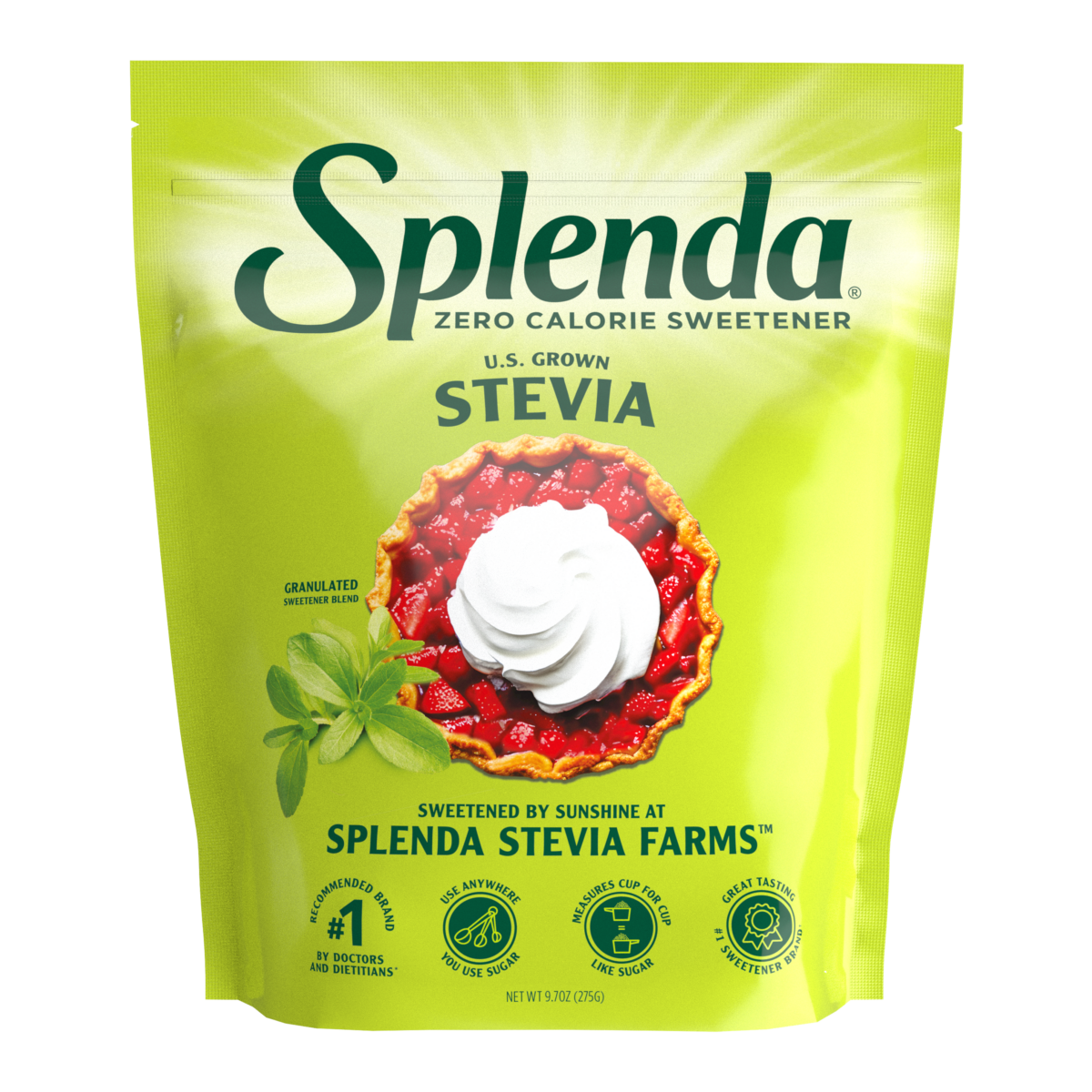 Splenda U.S. Grown Stevia Sweetener Packets