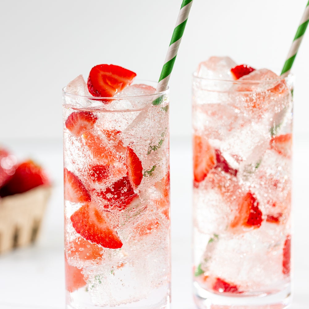 Strawberry Soda Recipe | Zero Calorie Sweetener & Sugar Substitute ...