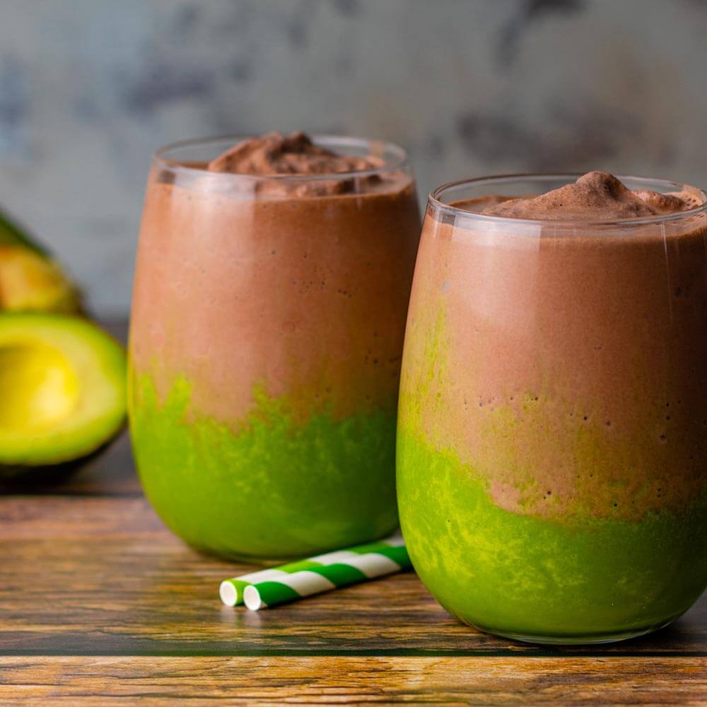 Keto Mint Chocolate Avocado Smoothie - Splenda®