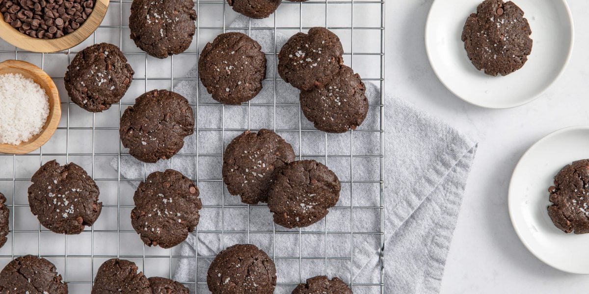 Salted Double Chocolate Cookies - Splenda®