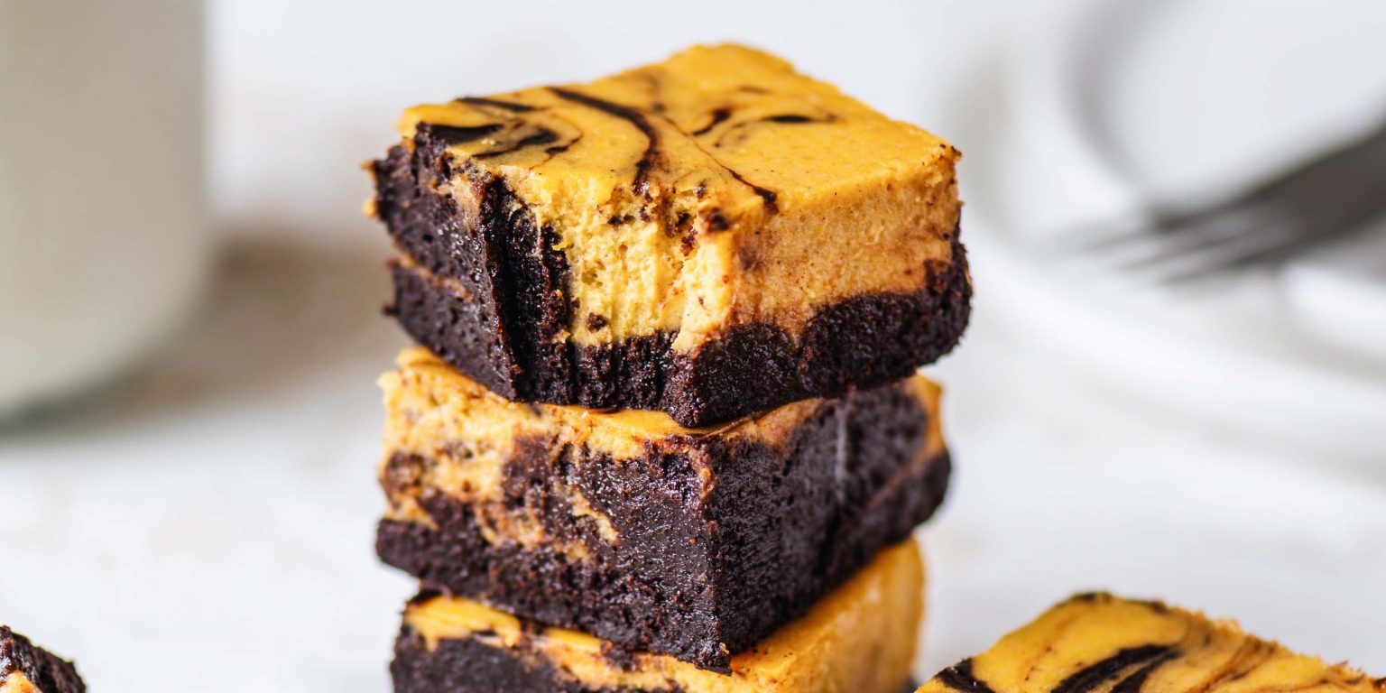 Keto Pumpkin Fudge Brownies - Splenda®