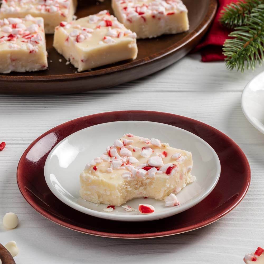 Peppermint White Chocolate Fudge - Splenda®