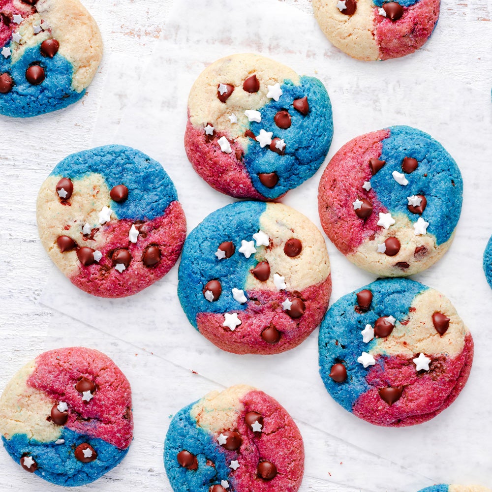Patriotic Chocolate Chip Cookies - Splenda®