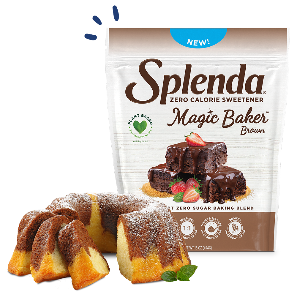Splenda Magic Baker Sweeteners | Plant-Based Zero Calorie Sweetener ...