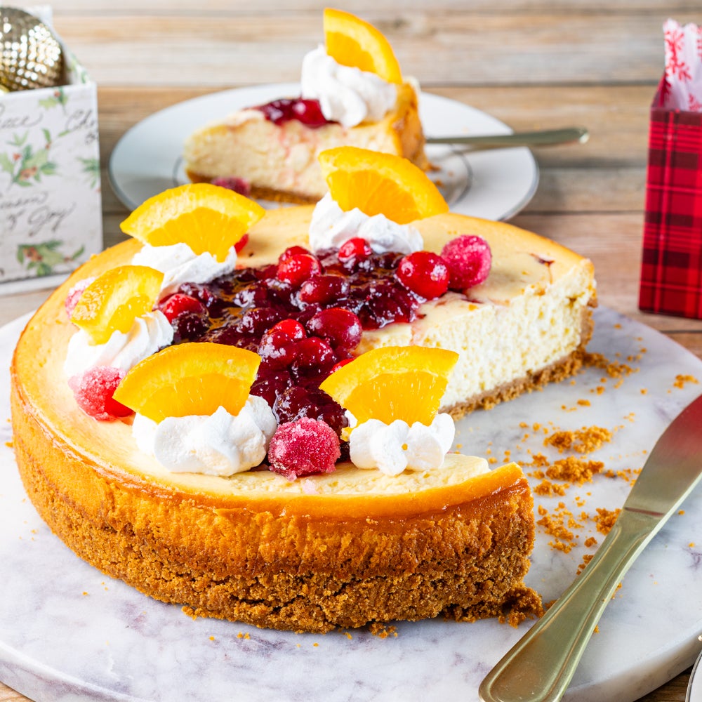 Cranberry Orange Cheesecake - Splenda®