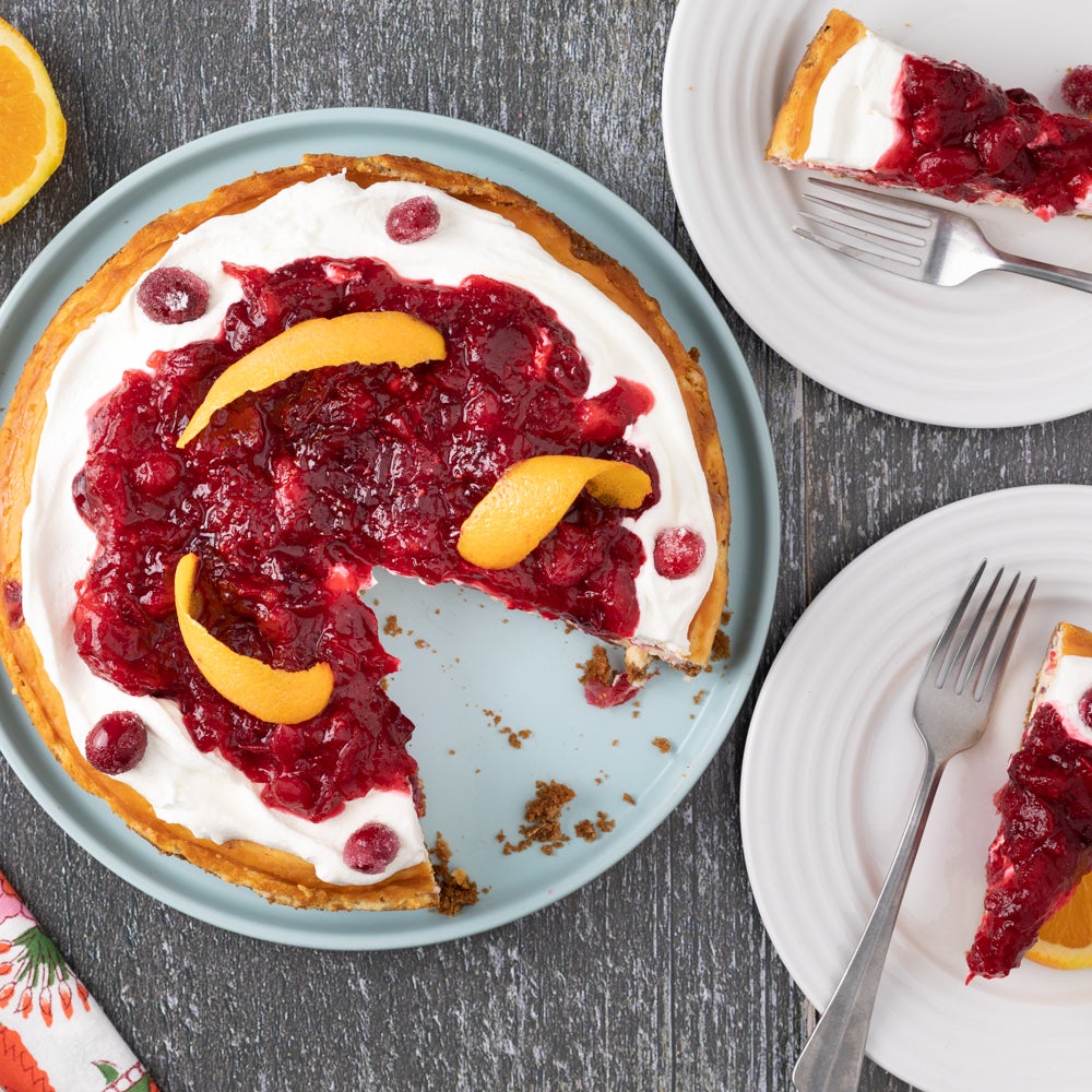 Cranberry Orange Cheesecake - Splenda®