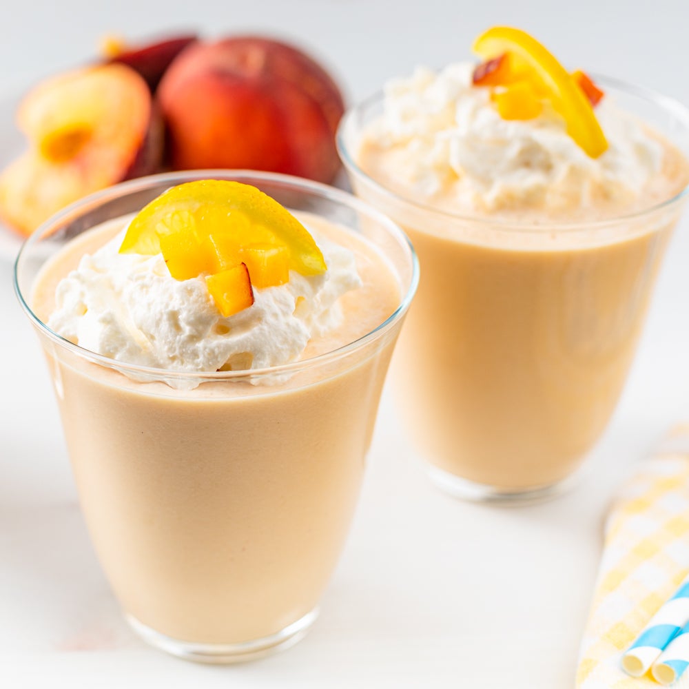 Smoothie de duraznos y crema - Splenda®