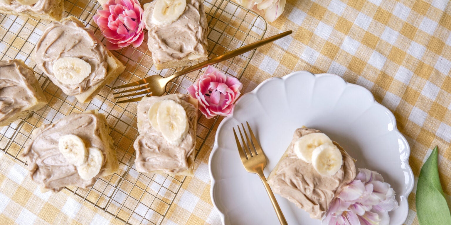 Banana Cake with Brown Butter Cream Cheese Frosting - Splenda®