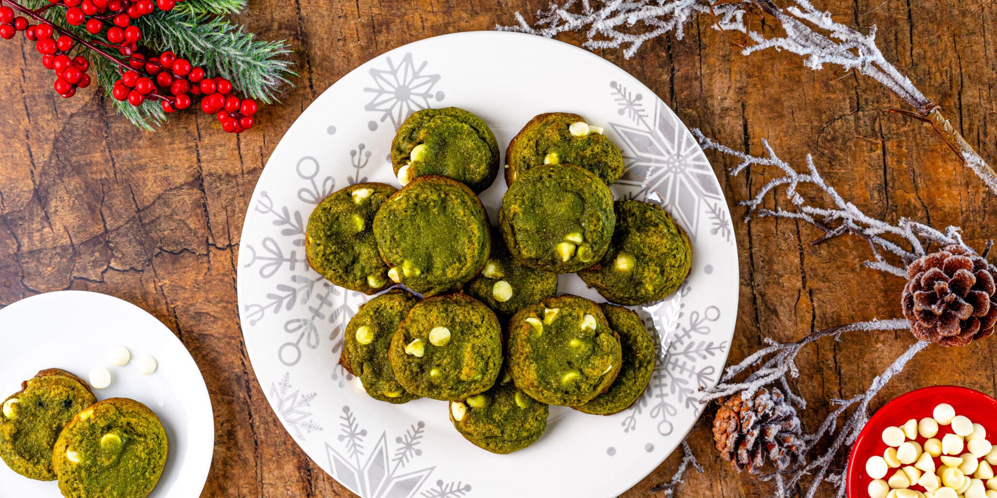 Holiday Matcha Cookies - Splenda®