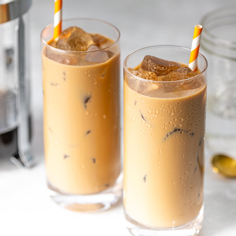 Café helado con galleta de azúcar - Splenda®