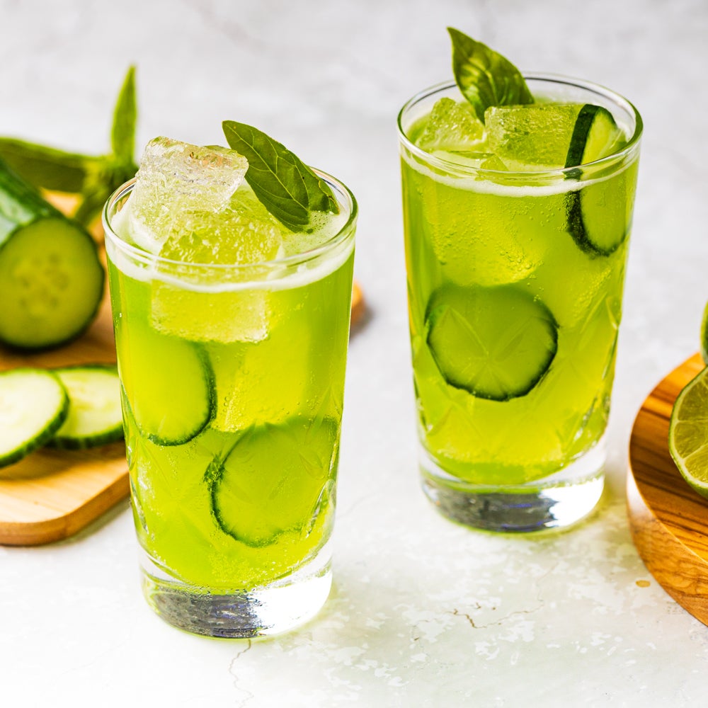 Cucumber Basil Mocktail - Splenda®