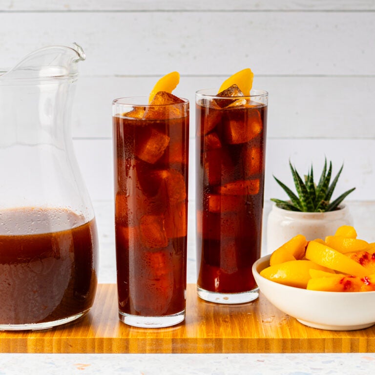 Raspberry Basil Iced Tea Recipe | Zero Calorie Sweetener & Sugar ...