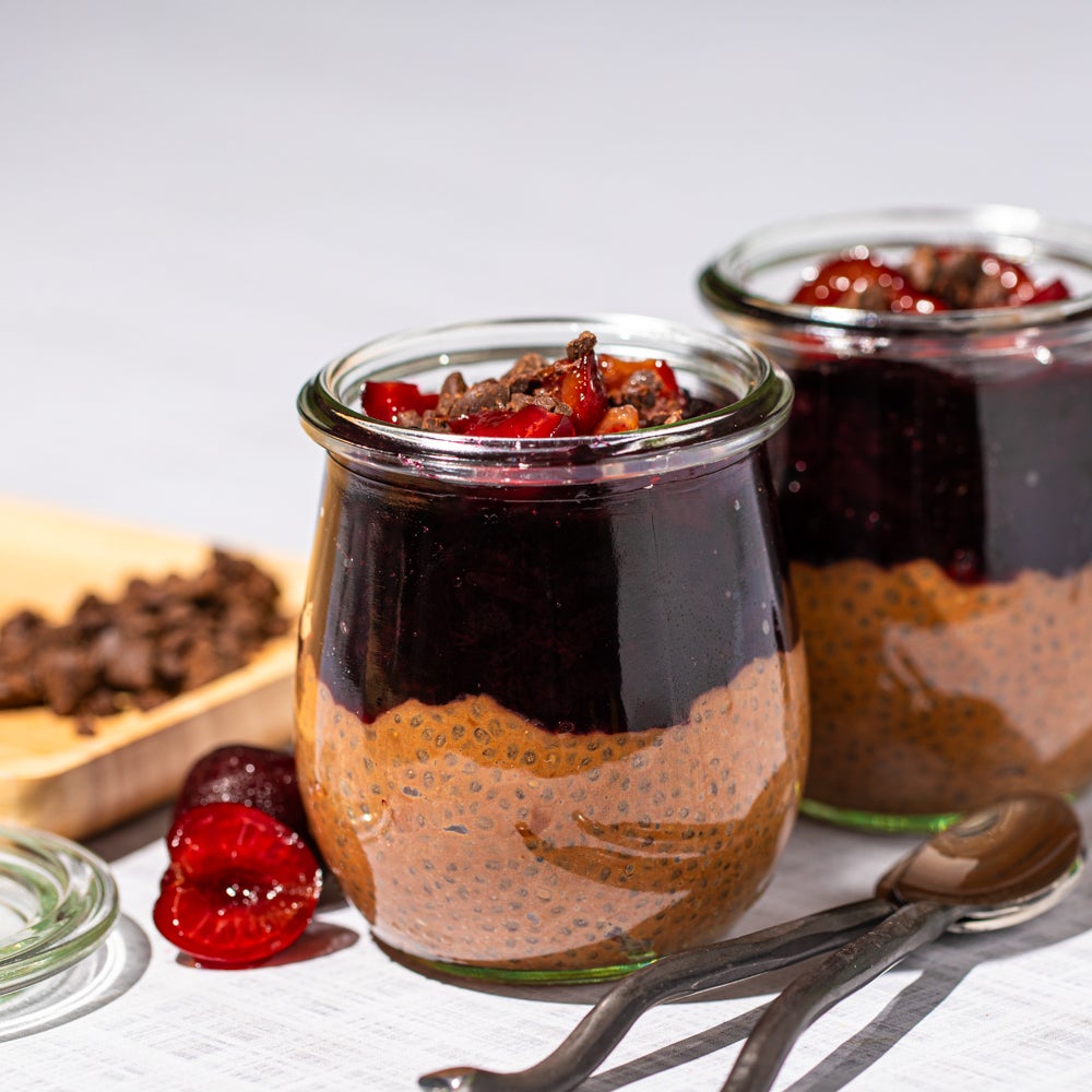 Chocolate Cherry Chia Seed Pudding - Splenda®