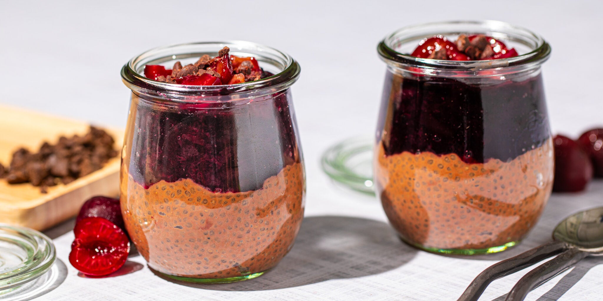 Chocolate Cherry Chia Seed Pudding - Splenda®