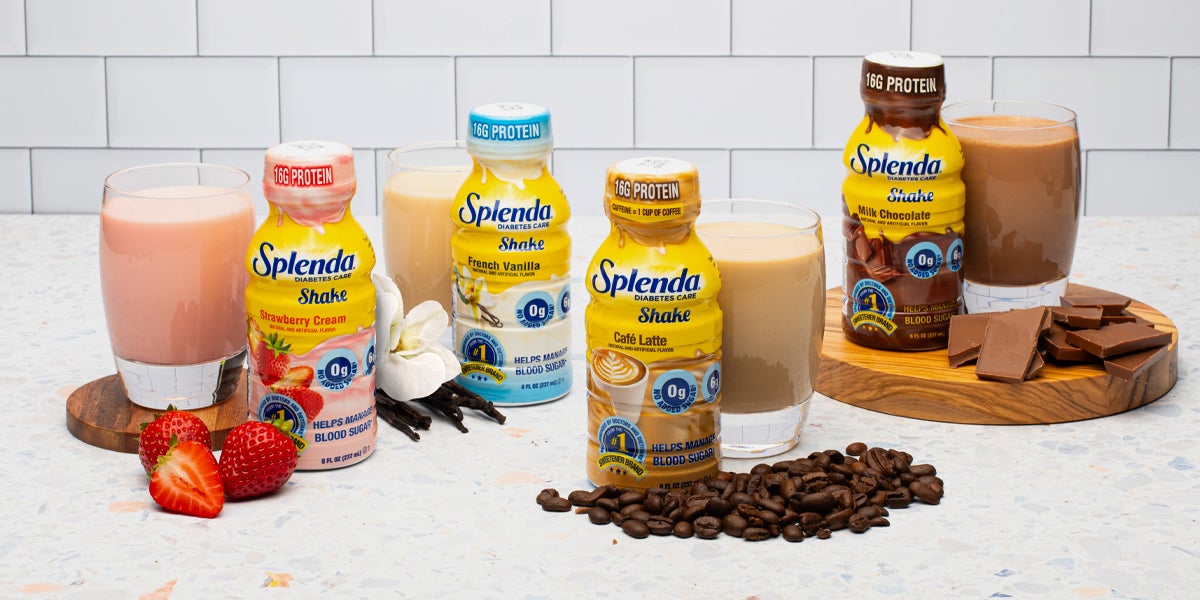 Splenda Diabetic Nutrition Shakes | No Added Sugar. Helps Manage Blood ...