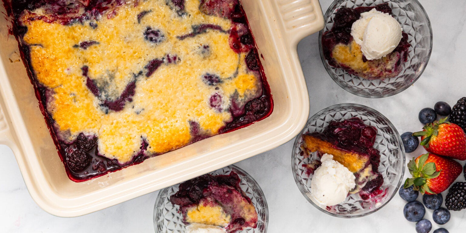 Triple Berry Cobbler - Splenda®